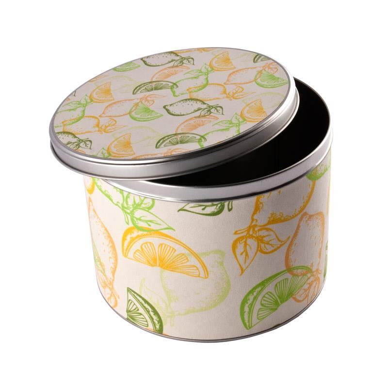 Boite à biscuits ronde personnalisée